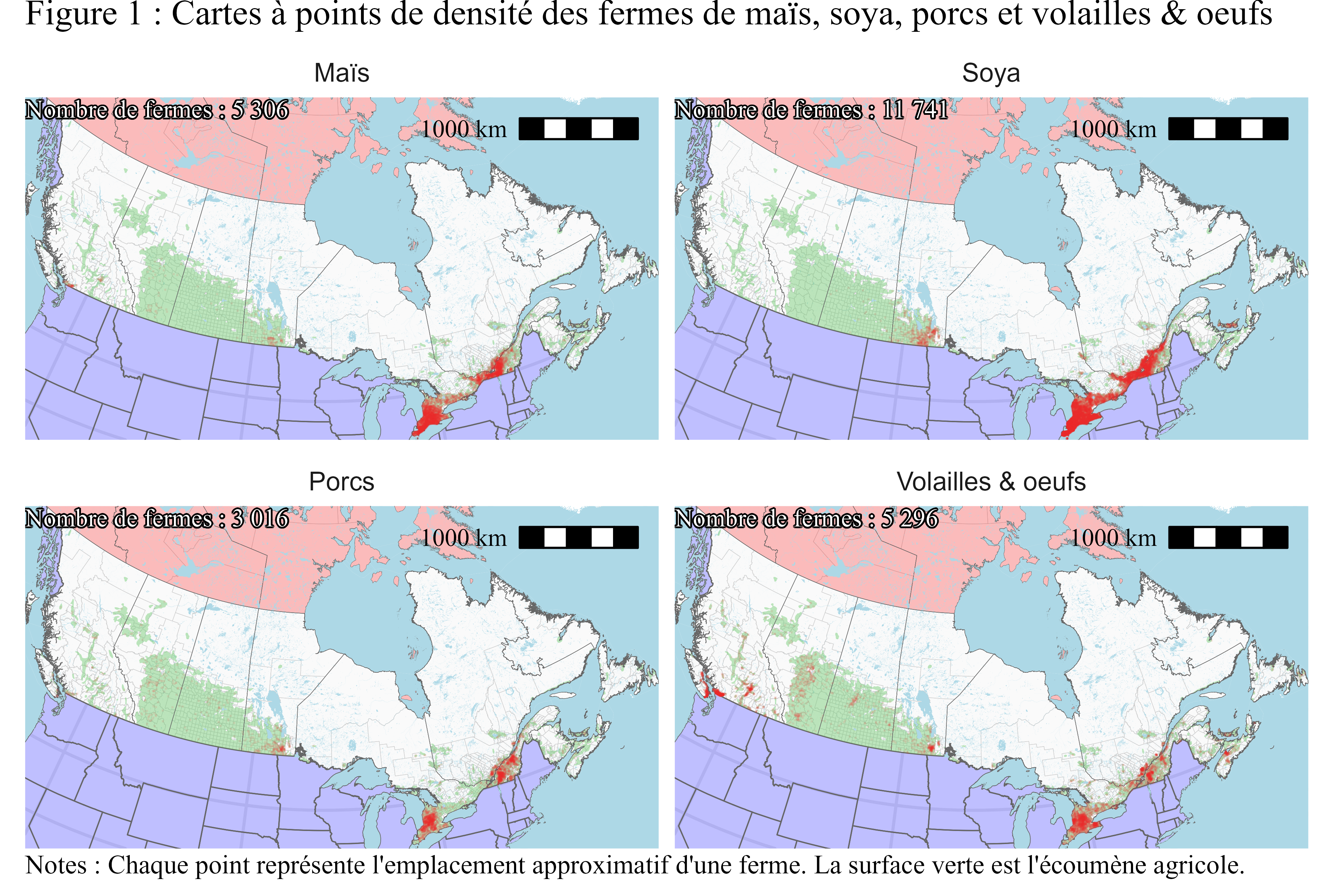 Cartes DES Fermes Au Canada Ii Secteurs Choisis - Services économiques ...