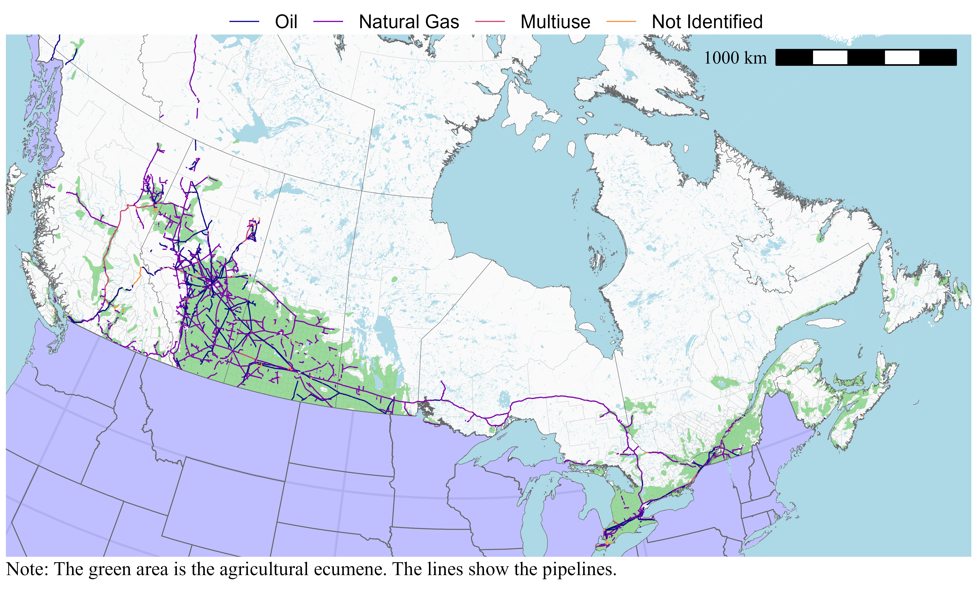 Maps of Canadian Farms Iii Infrastructure - Pouliot economics